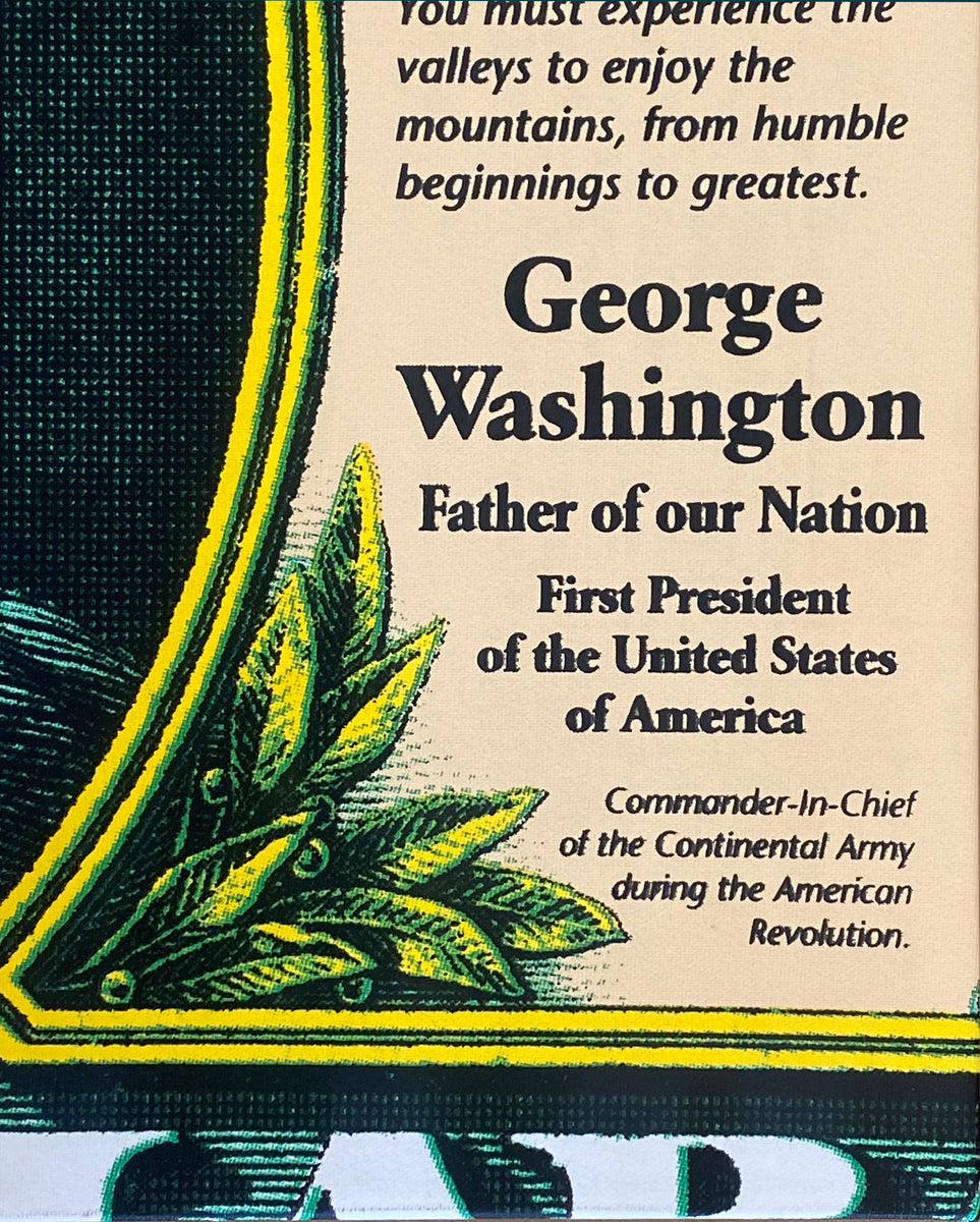 Steve Kaufman 'George Washington: Father of Our Nation' – End To End ...