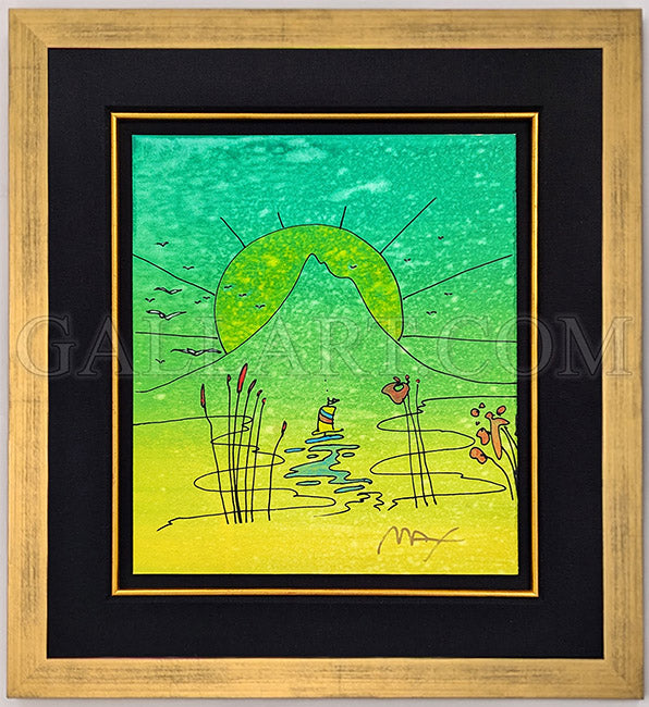 Peter Max 'Sailboat'– End To End Gallery