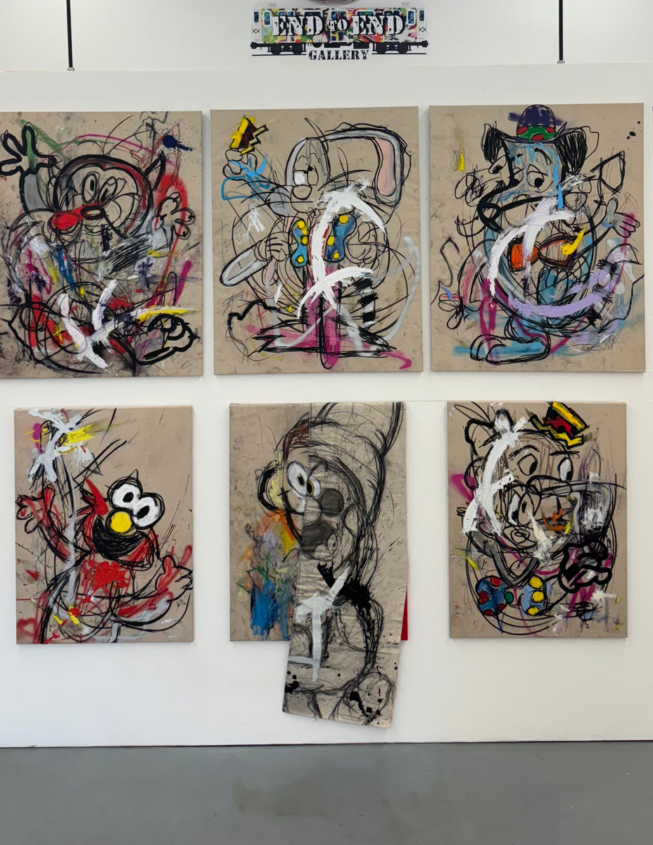 Tony Pharo 'Delusions of Happiness' (Original) – End To End Gallery