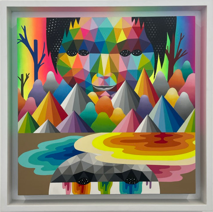 Okuda 'Face III'– End To End Gallery